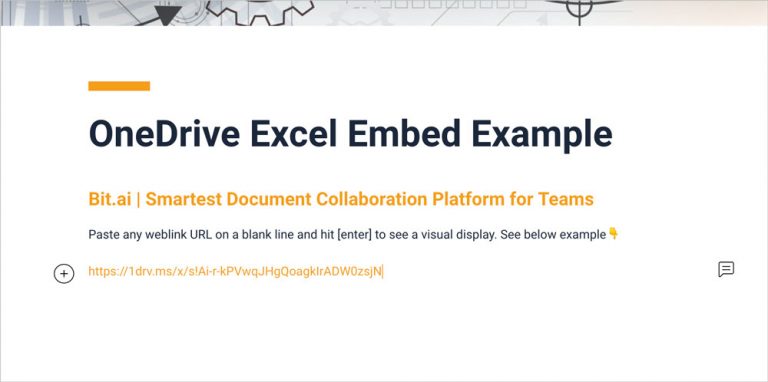 How to Embed OneDrive Files in Your Documents - Bit.ai Blog