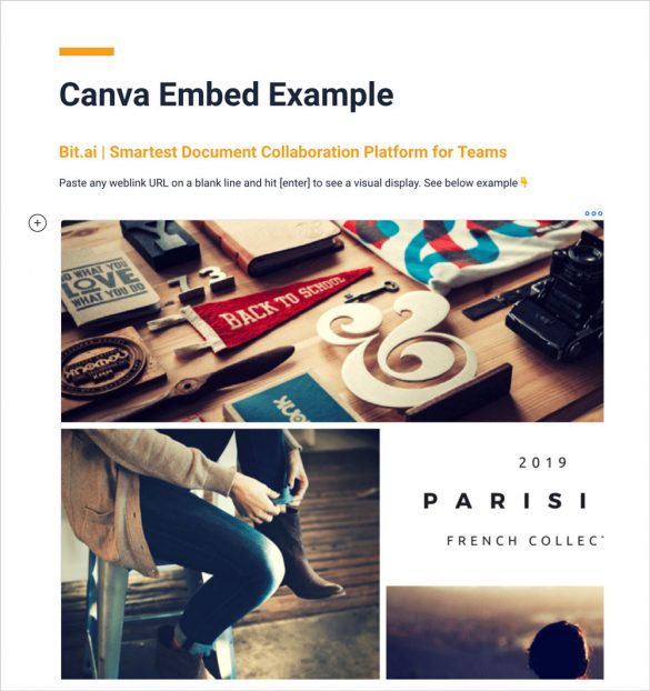 How to Embed Canva Designs into Your Documents? - Bit.ai Blog