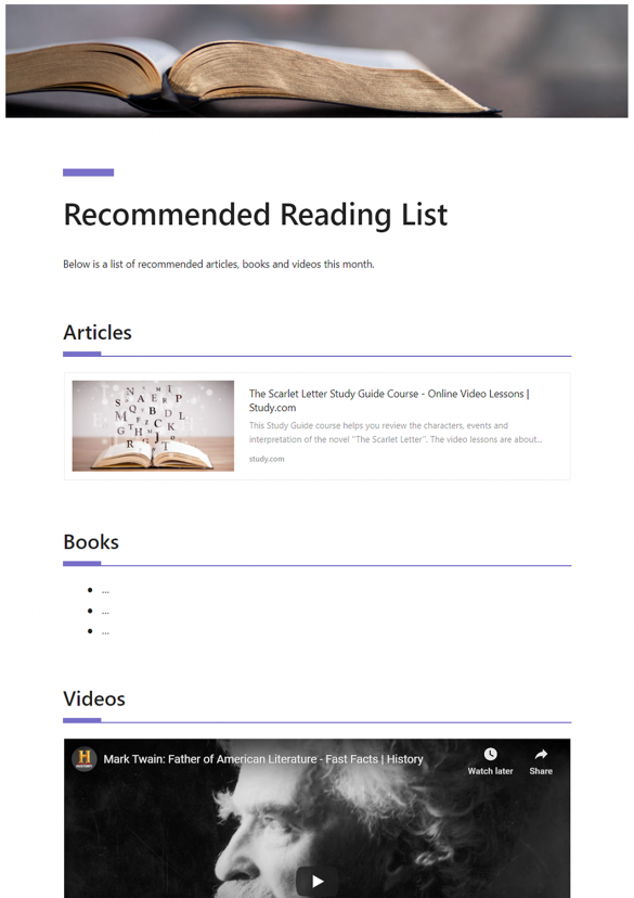 Recommended Reading: How to Create an Effective List?