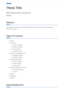 How to Write a Thesis with Perfection? - Bit.ai Blog