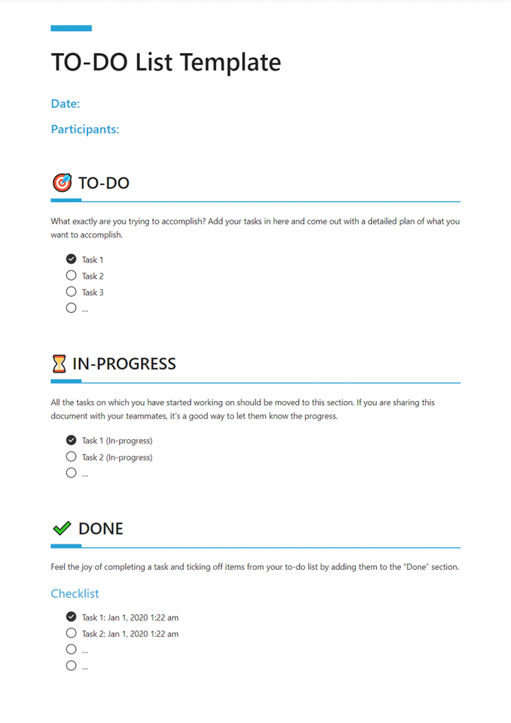 How to Create a To-Do List the Most Effective Way! (Free Template ...