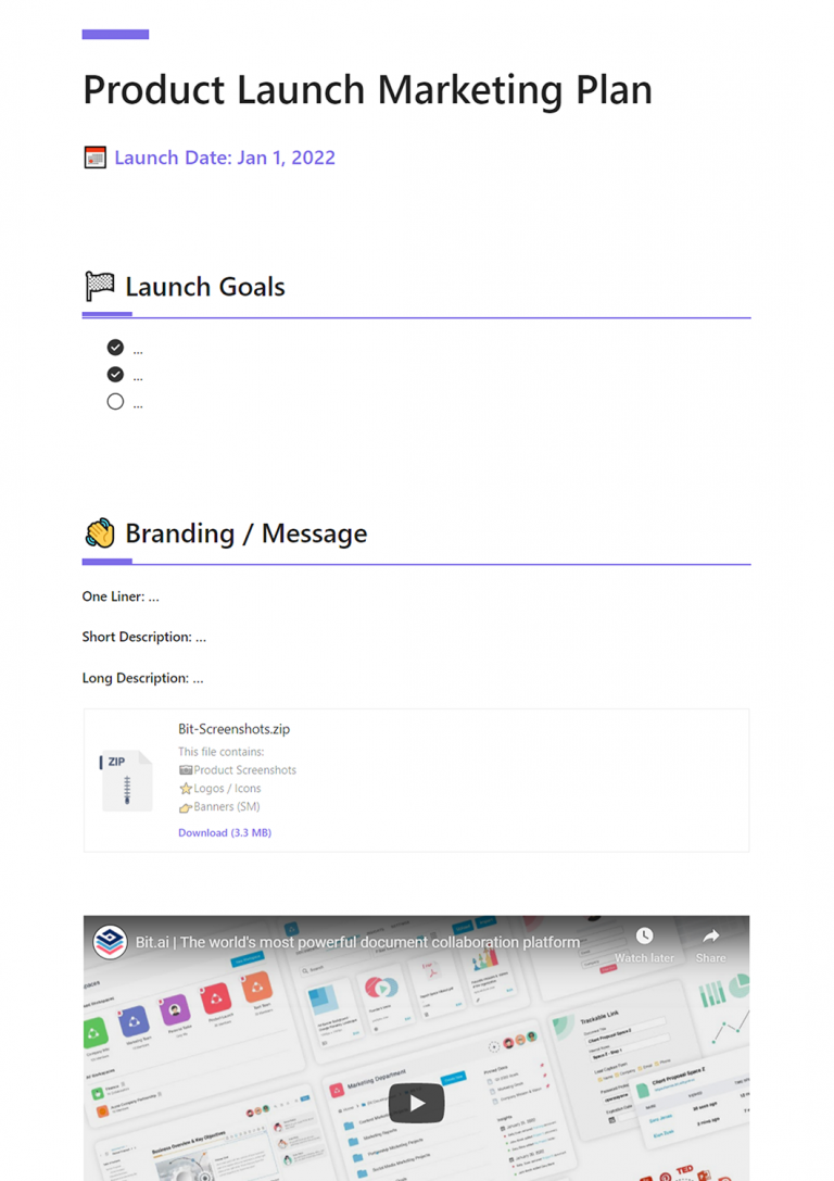 How To Create Product Launch Marketing Documentation?