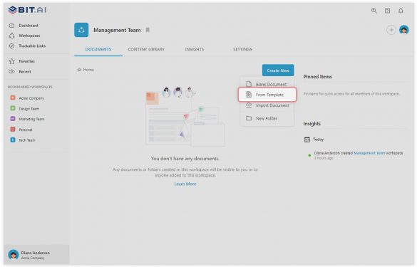 Create Smarter Docs Faster: How to Use Templates in Bit.ai - Blog