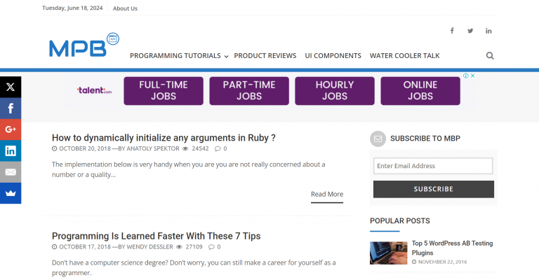 13 Programming Blogs and Websites to Improve Your Coding Skills! - Bit ...