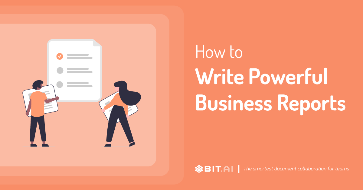 Business Report What Is It How To Write It Steps Format Bit Blog