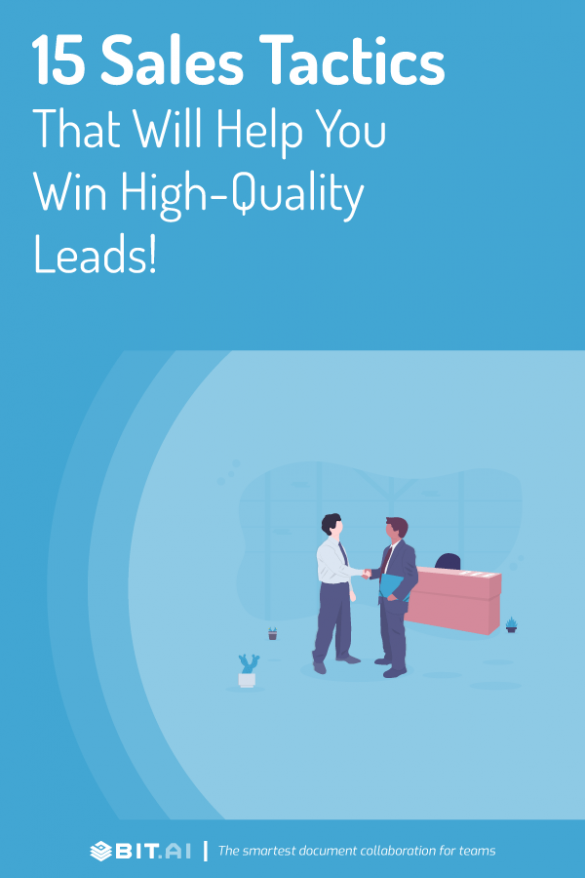 15 Sales Tactics to Generate High-Quality Leads! - Blog