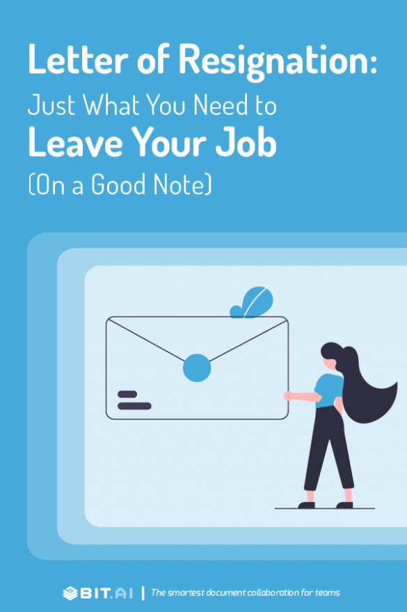 Letter of Resignation: Definition, Examples and Format! - Bit Blog