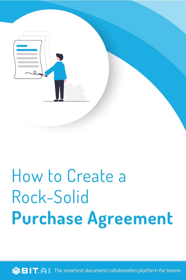 Purchase Agreement: What is it & How to Create it? - Bit.ai Blog