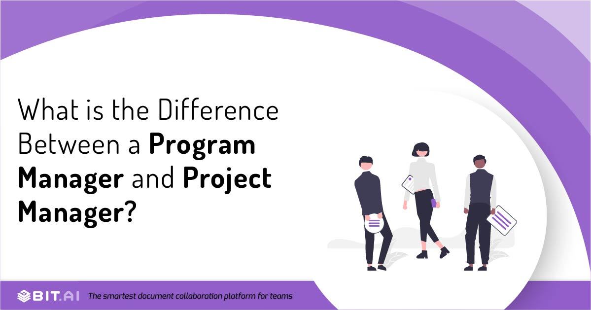 Program Manager Vs. Project Manager : The Key Differences Explained! Program Manager Vs. Project Manager : The Key Differences Explained!