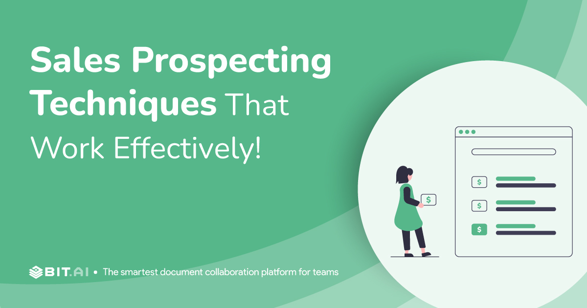 Sales Prospecting Techniques That Work Effectively! - Bit Blog