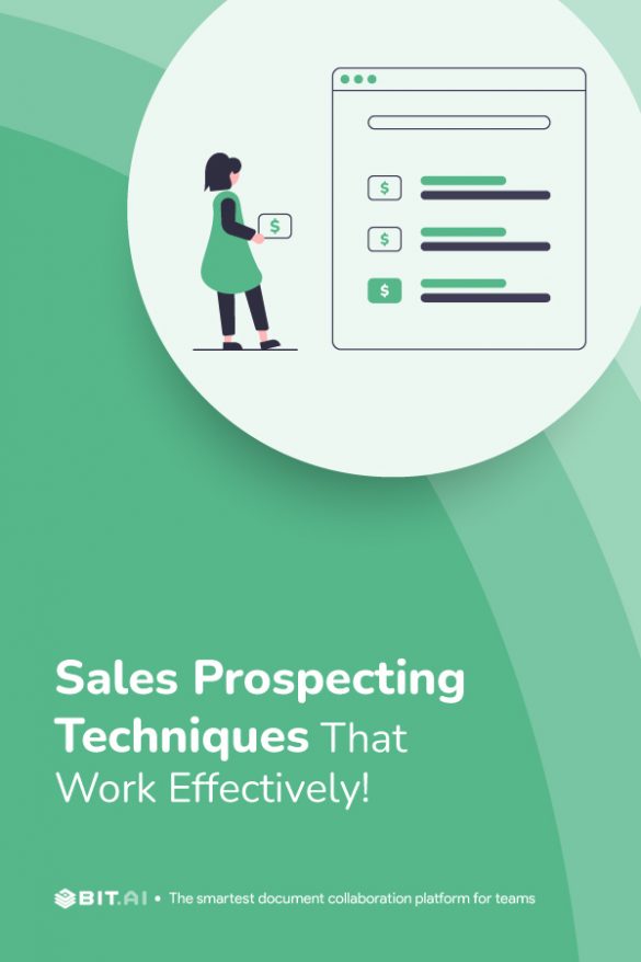 Sales Prospecting Techniques That Work Effectively! - Bit.ai Blog