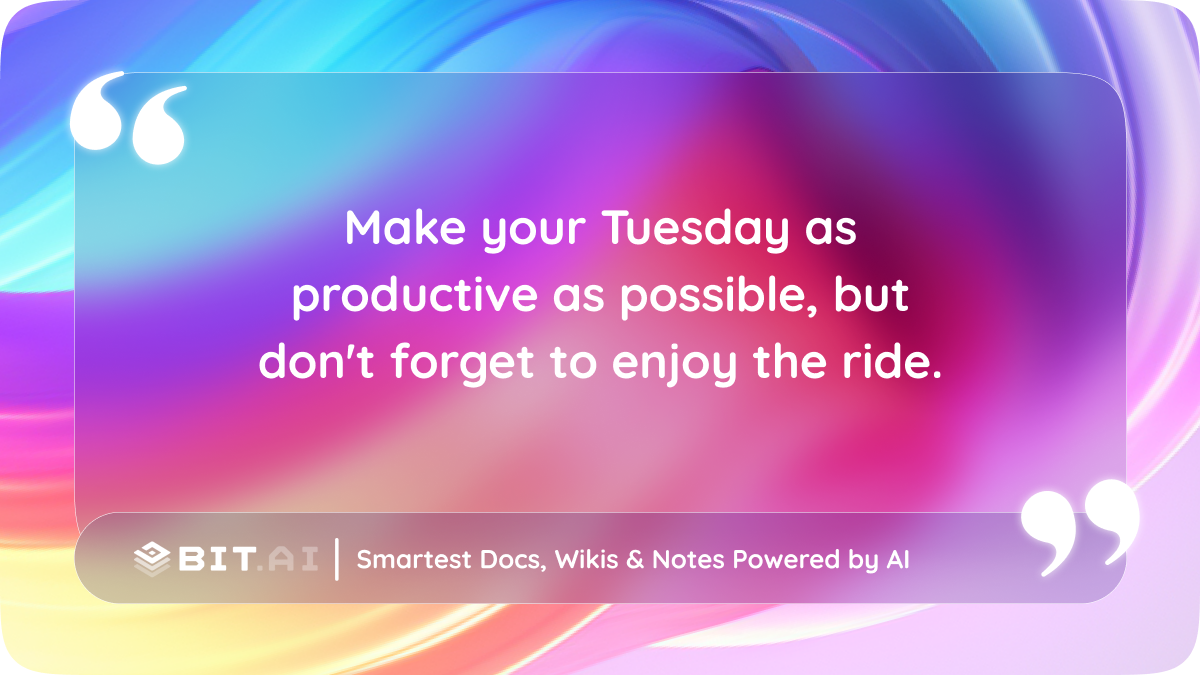 35+ Tuesday Quotes to Motivate You Through the Day!
